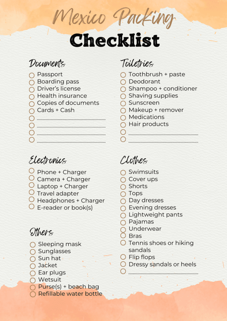 What to Wear in Mexico - Vacation Outfits Packing List - Wanderlux